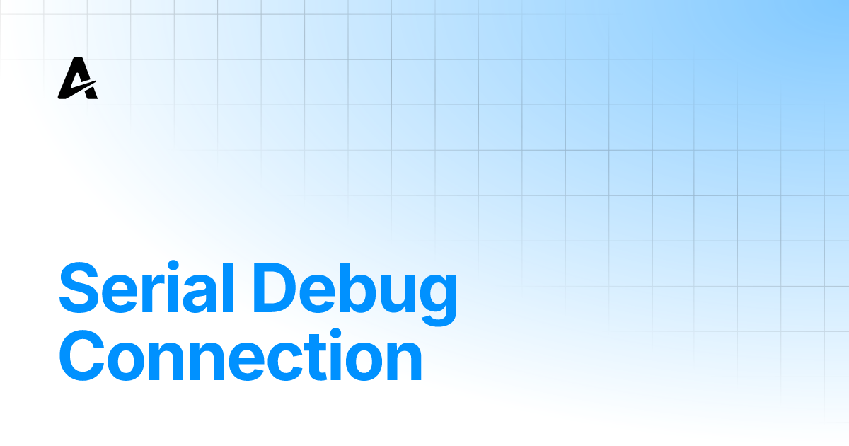 Serial Debug Connection | Auterion Documentation