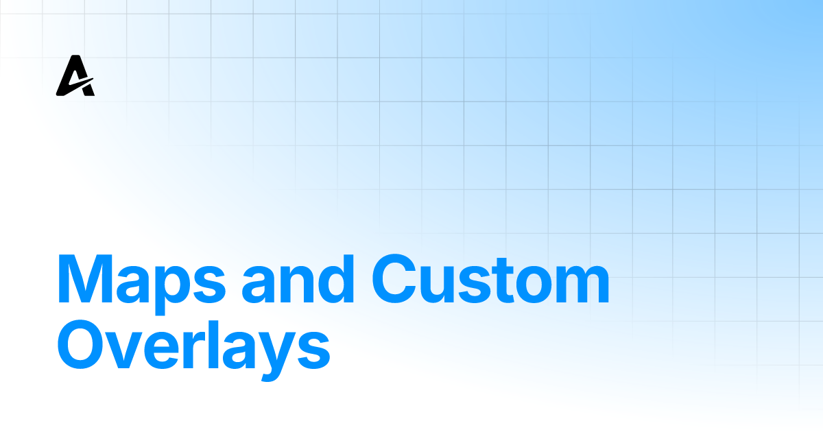 Maps and Custom Overlays | Auterion Documentation