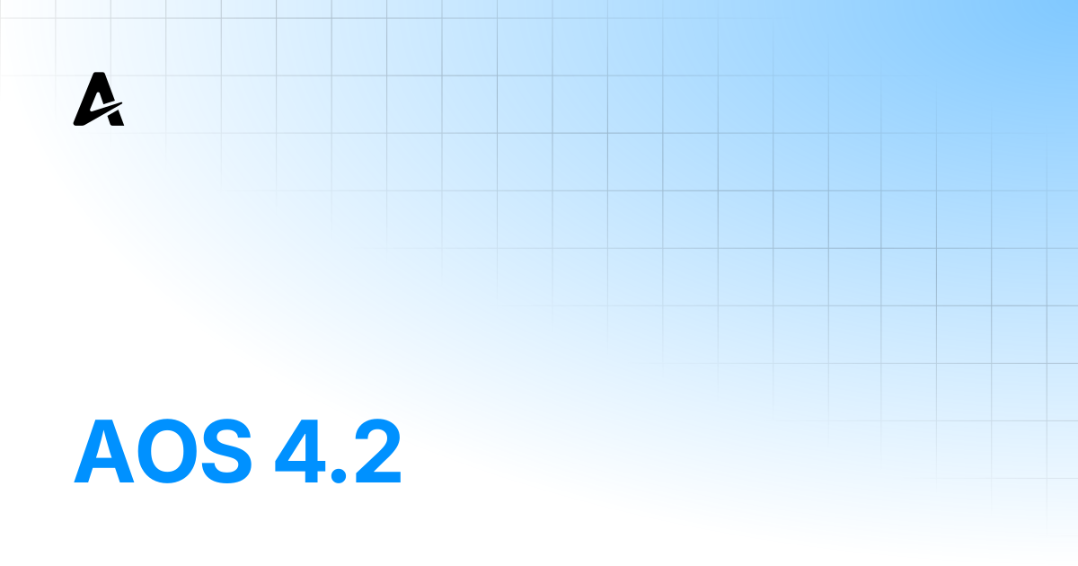 AOS 4.2 | Auterion Documentation