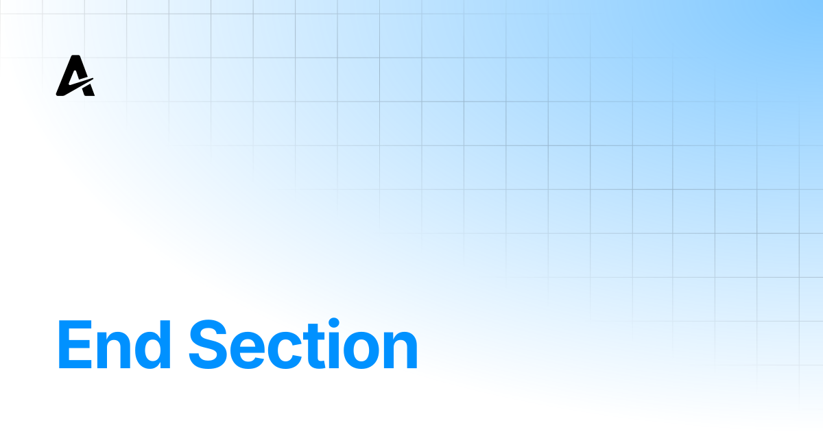 End Section | Auterion Documentation