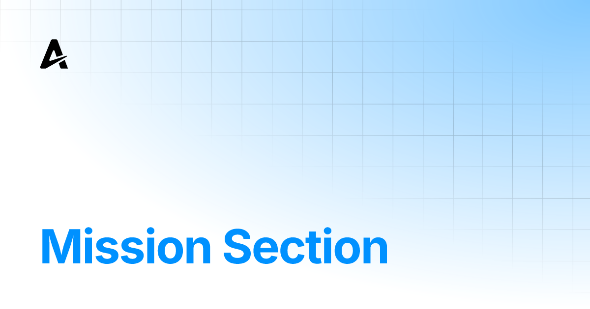 Mission Section | Auterion Documentation