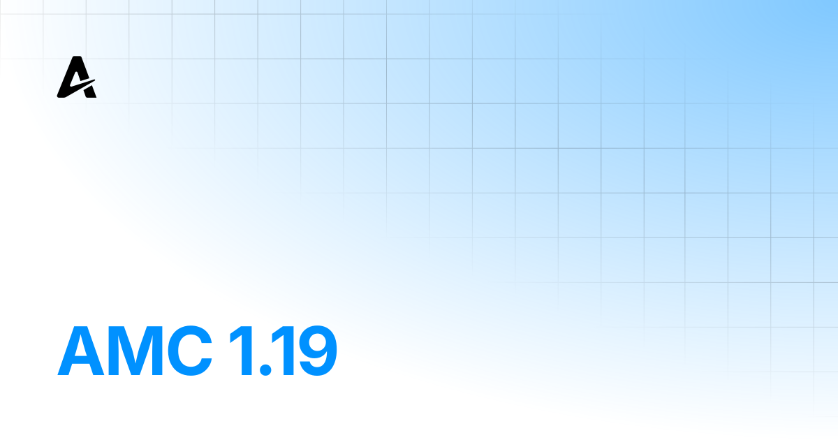 AMC 1.19 | Auterion Documentation
