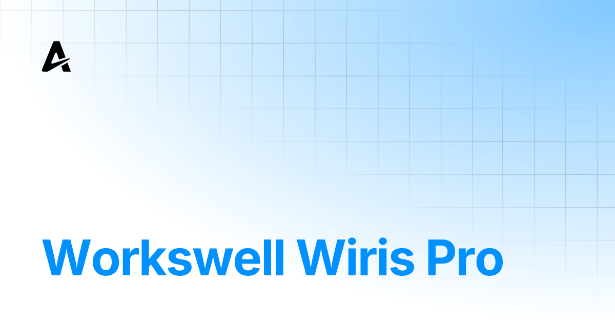 Workswell Wiris Pro | Auterion Documentation