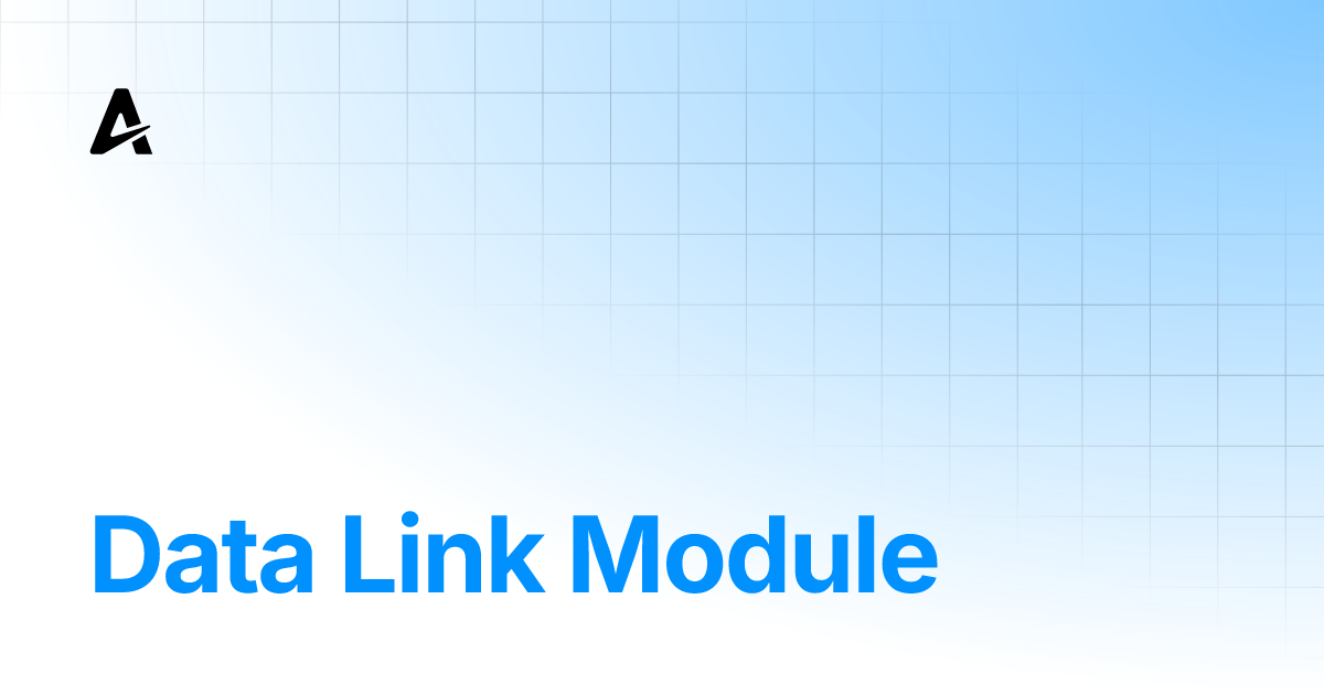 Data Link Module | Auterion Documentation