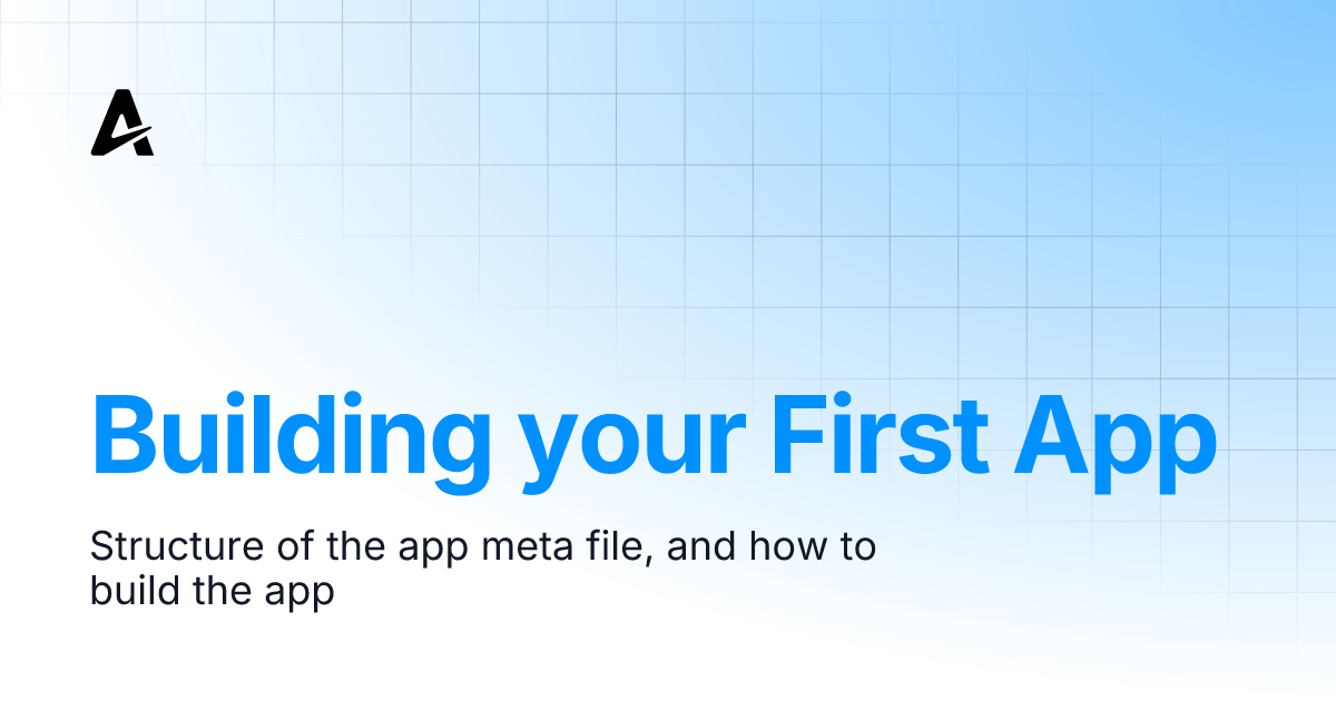 Building your First App | Auterion Documentation