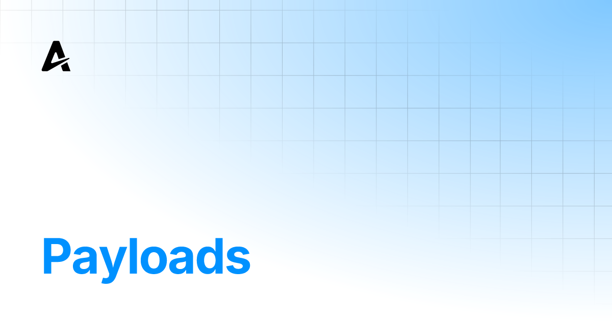 Payloads | Auterion Documentation