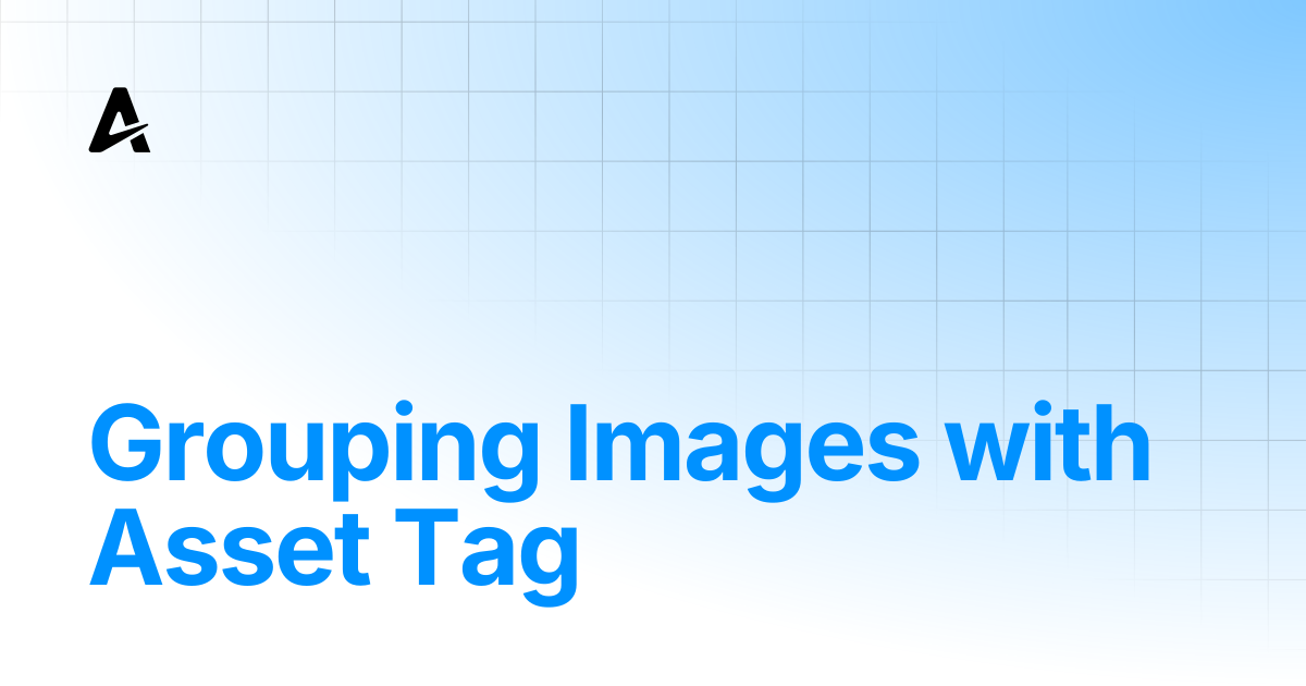 Grouping Images with Asset Tag | Auterion Documentation